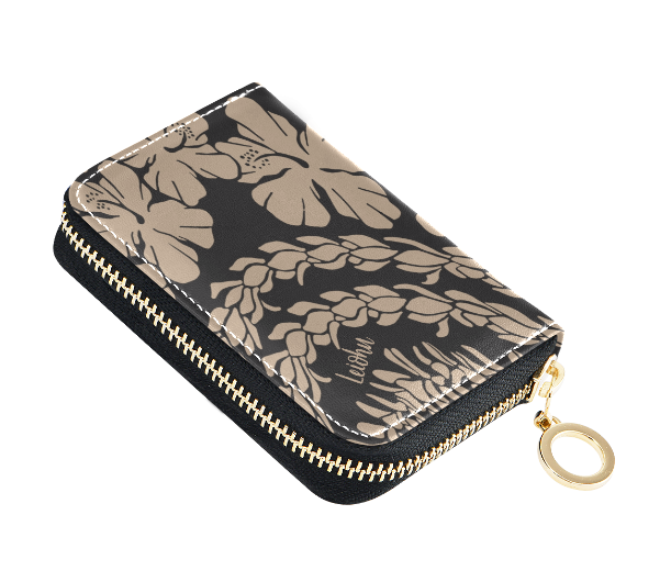 Groovy Lei - 'Ele'ele - Mini Wallet – LEIOHU DESIGNS