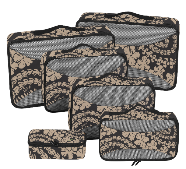 Groovy Lei - 'Ele'ele - Packing cubes – LEIOHU DESIGNS