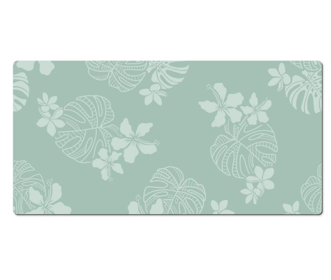 Modern Aloha - Desk Mat – LEIOHU DESIGNS
