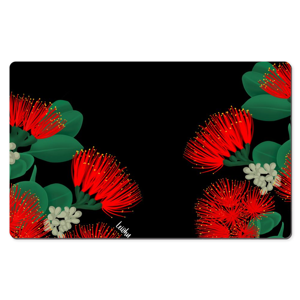 'Ōhi'a Lehua - Desk Mat – LEIOHU DESIGNS
